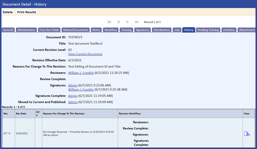 Menu Option Proactive Review - TMS Academy