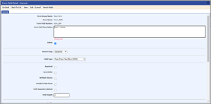 Form Field Definitions - TMS Academy